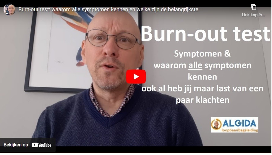 Burn-outtest - Algida Burn-out coach & Loopbaanbegeleiding